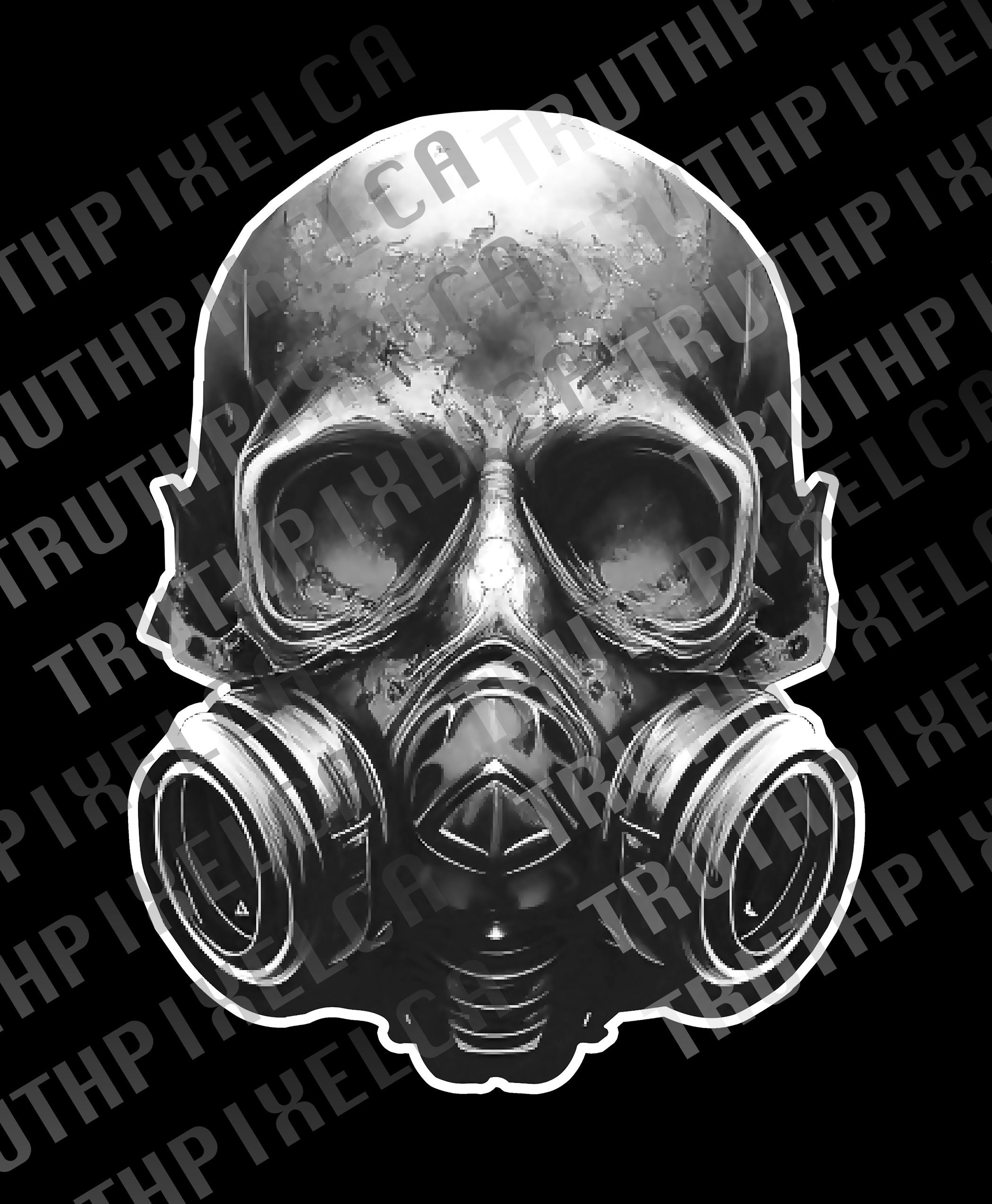 Toxic Skull Mask