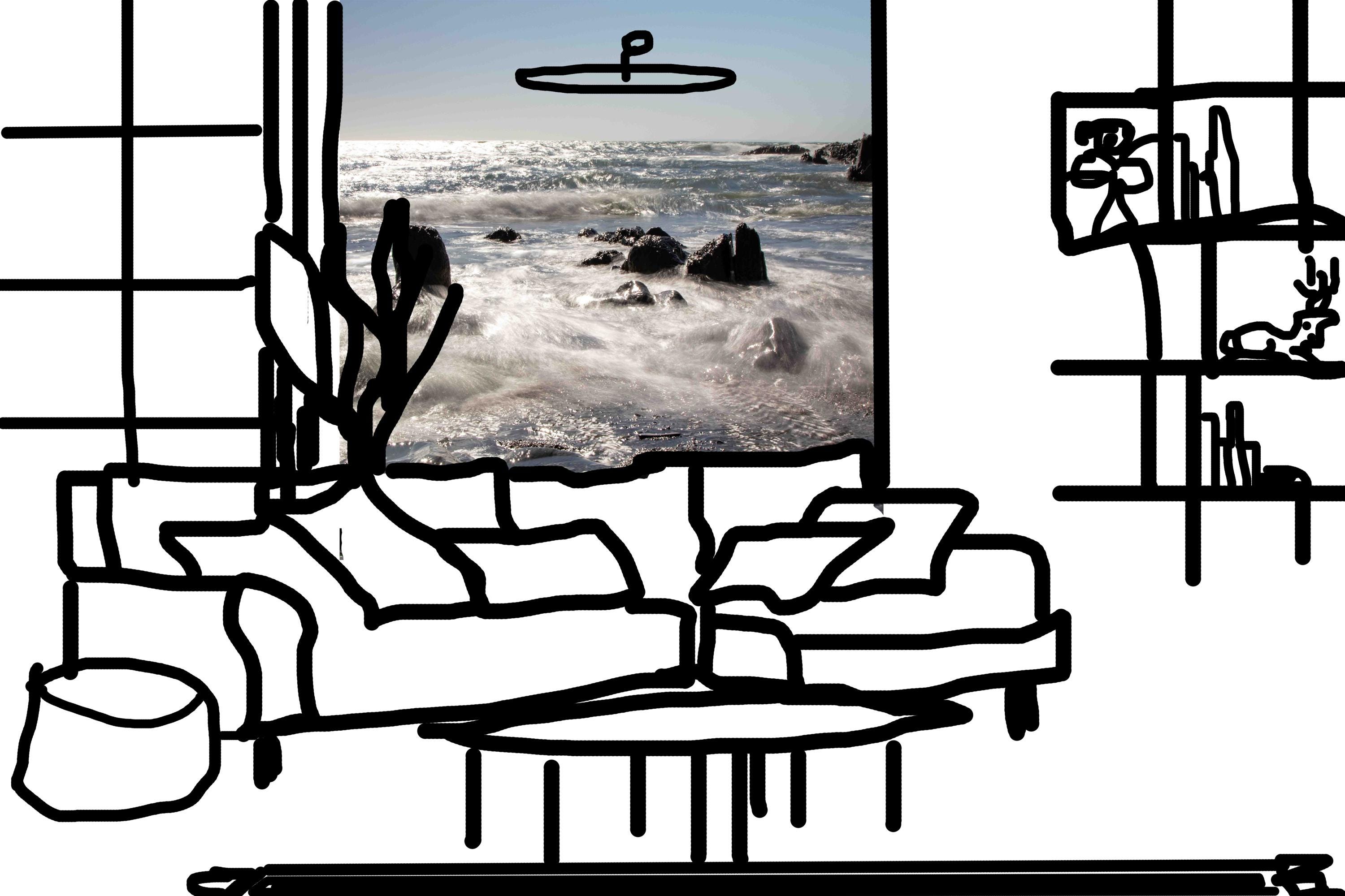 Sunny Beach With Crashing Waves - Printable Photography - Grunta Beach ...