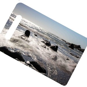 Sunny Beach With Crashing Waves - Printable Photography - Grunta Beach ...