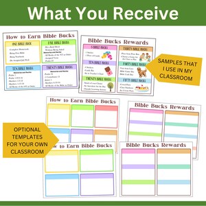 Bible Bucks | Sunday School Incentive | VBS | Christian School Reward ...