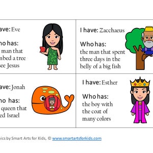 Bible Game | Bible Characters | Christian Faith | Bible Game for Kids ...