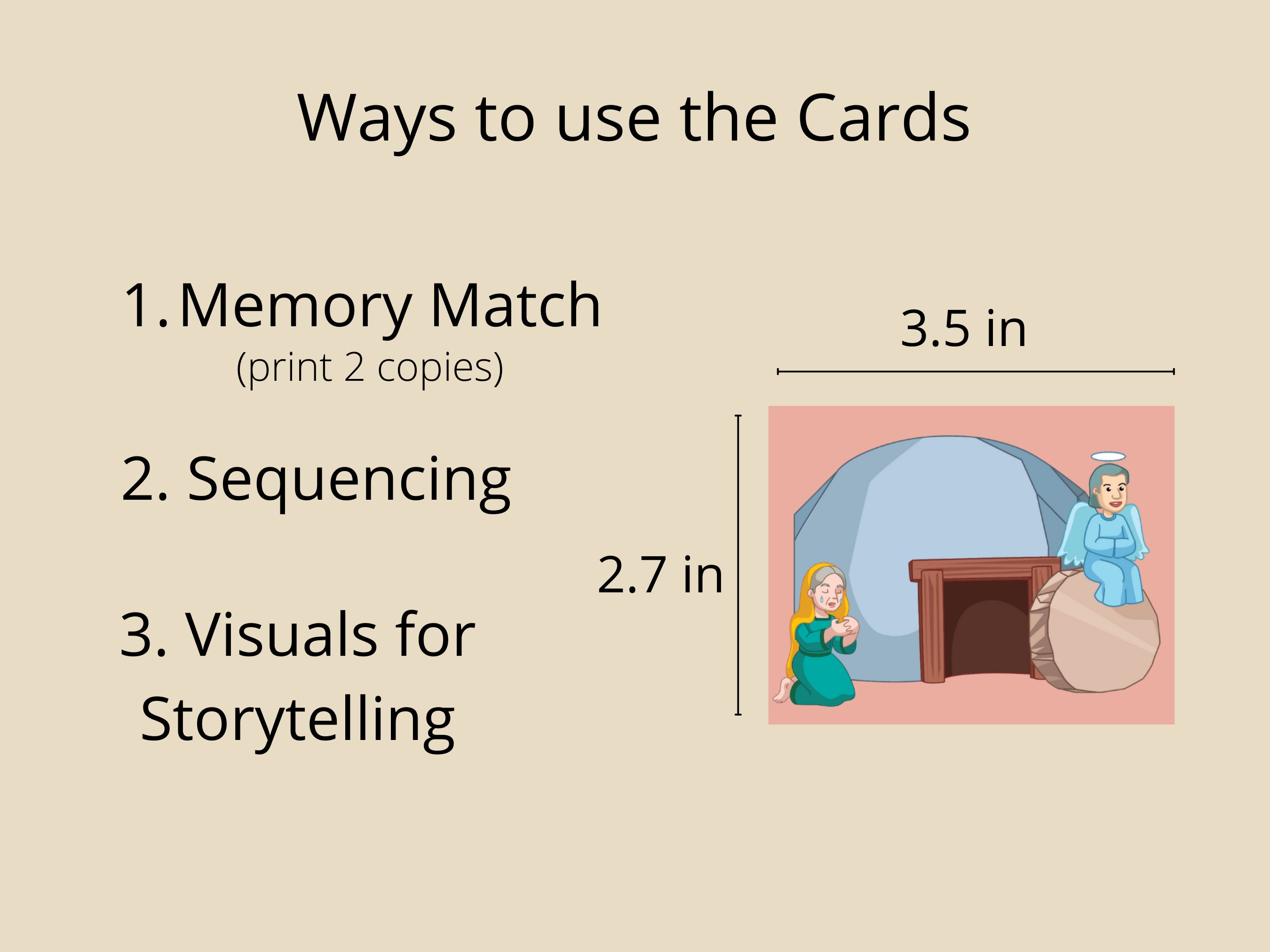 Easter Storytelling Cards | Holy Week | Jesus | Religious Christian ...