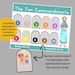 10 Commandments Busy Book Page | Moses Bible Activity | Christian ...