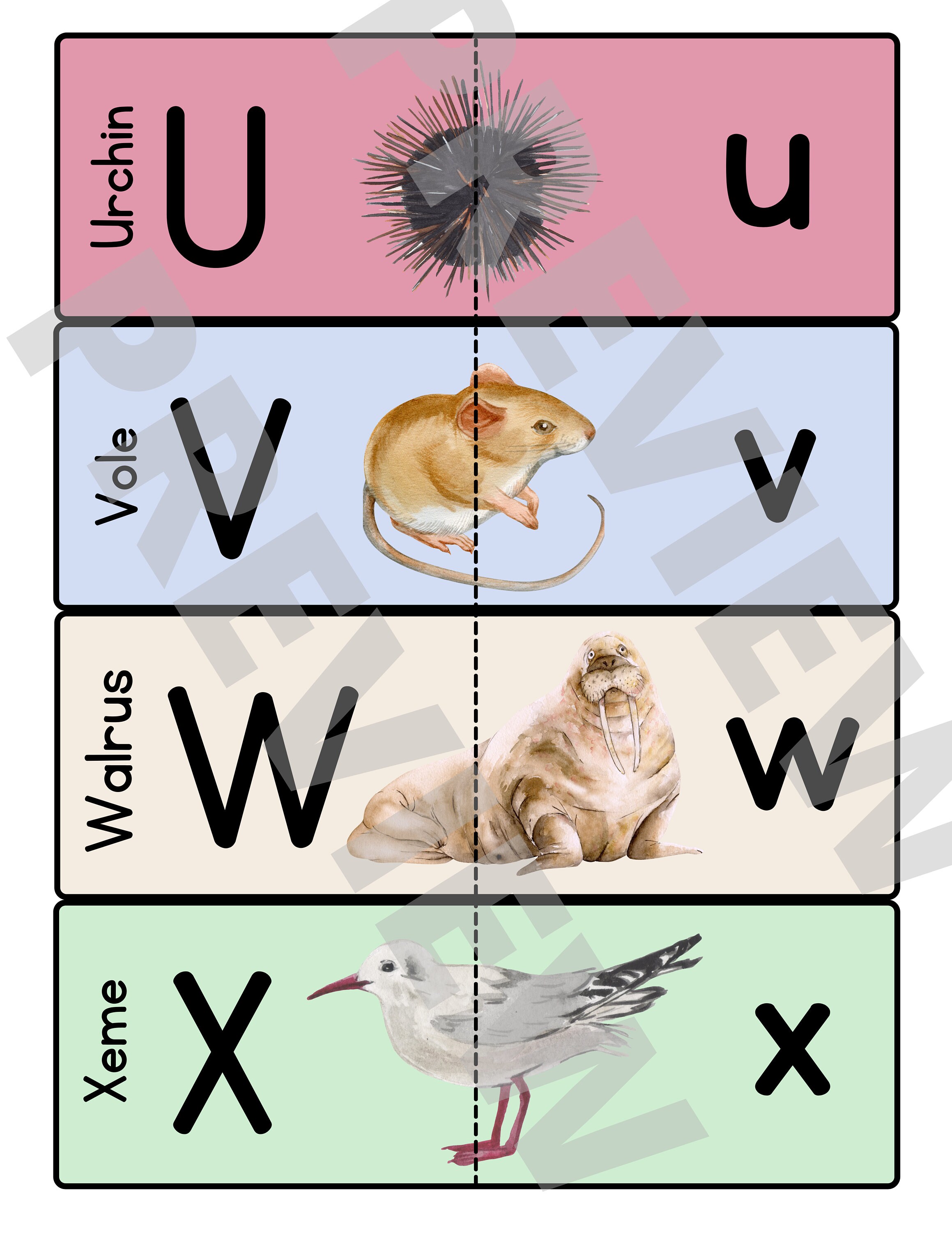 Printable Alphabet Matching Game Preschool Homeschool Toddler Literacy ...