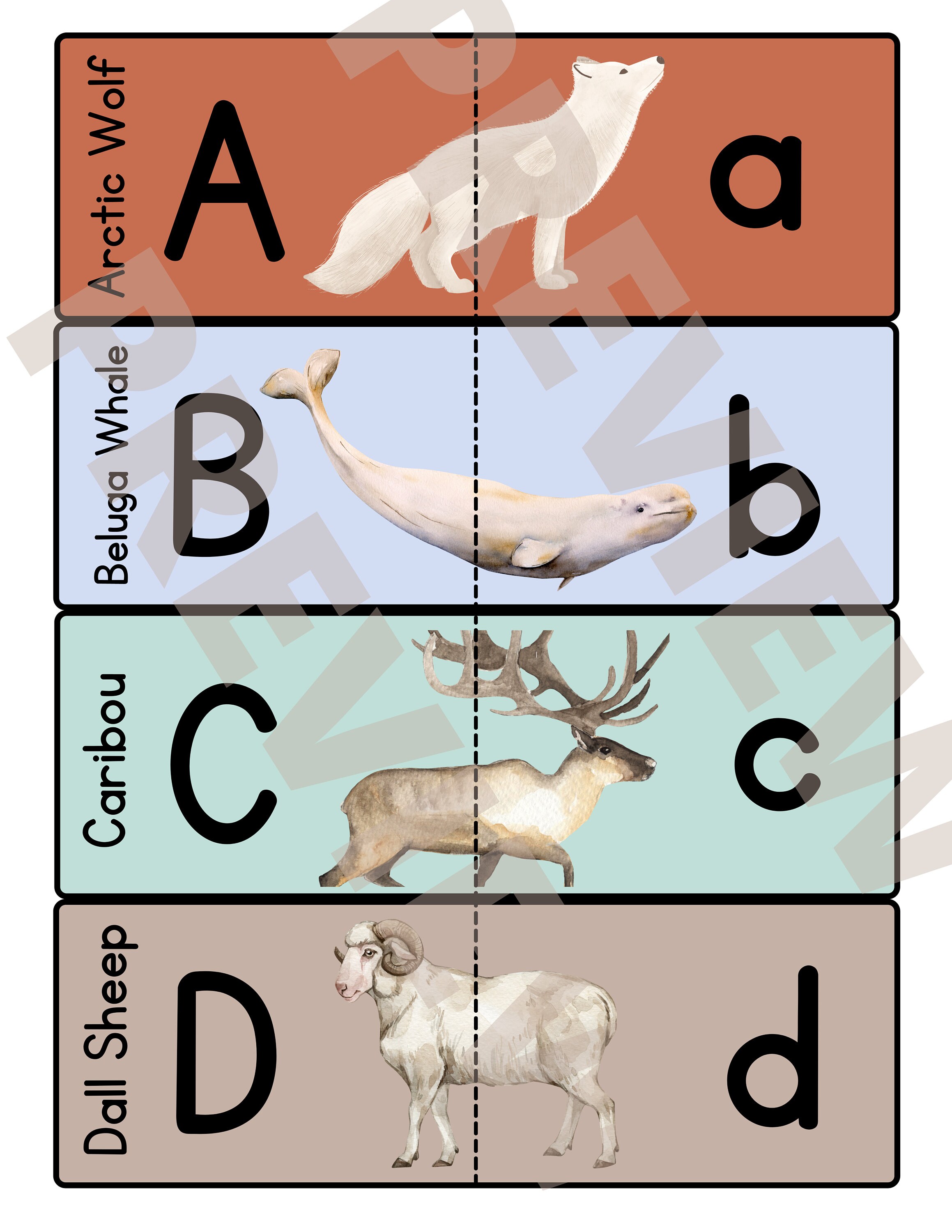 Printable Alphabet Matching Game Preschool Homeschool Toddler Literacy ...