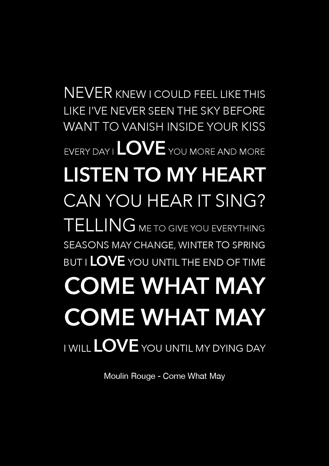 Moulin Rouge Argentinian Quotes