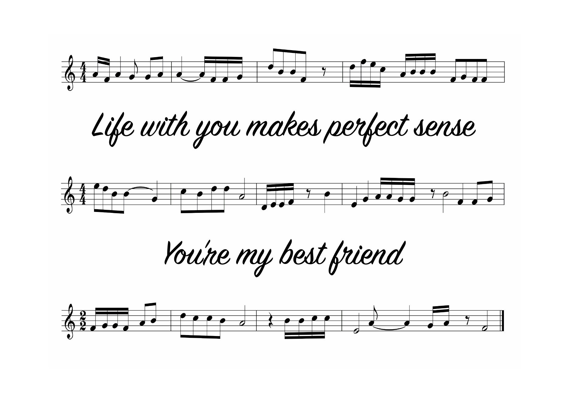 Tim Mcgraw - My Best Friend - Song Sheet Poster - A4 Size - Etsy