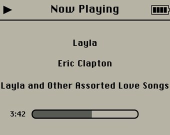 Eric Clapton Layla Poster - Etsy