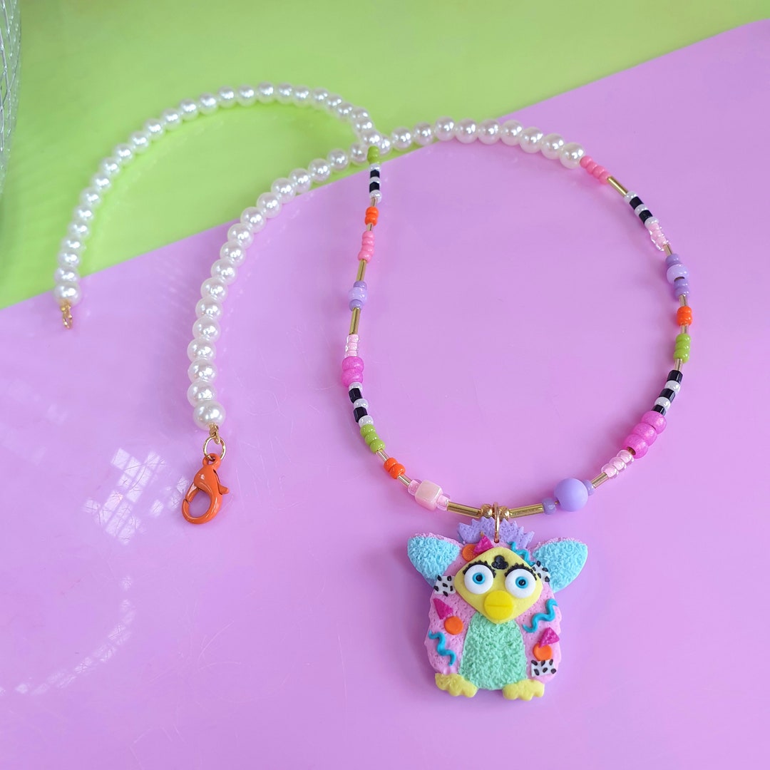 Furby Necklace 90s Furby Necklace - Etsy