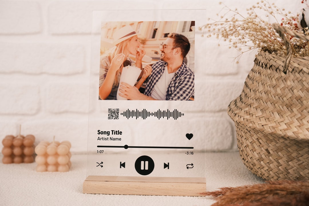 Song Plaque Valentines Day Gift Song Plaque Custom Birthday Gift ...