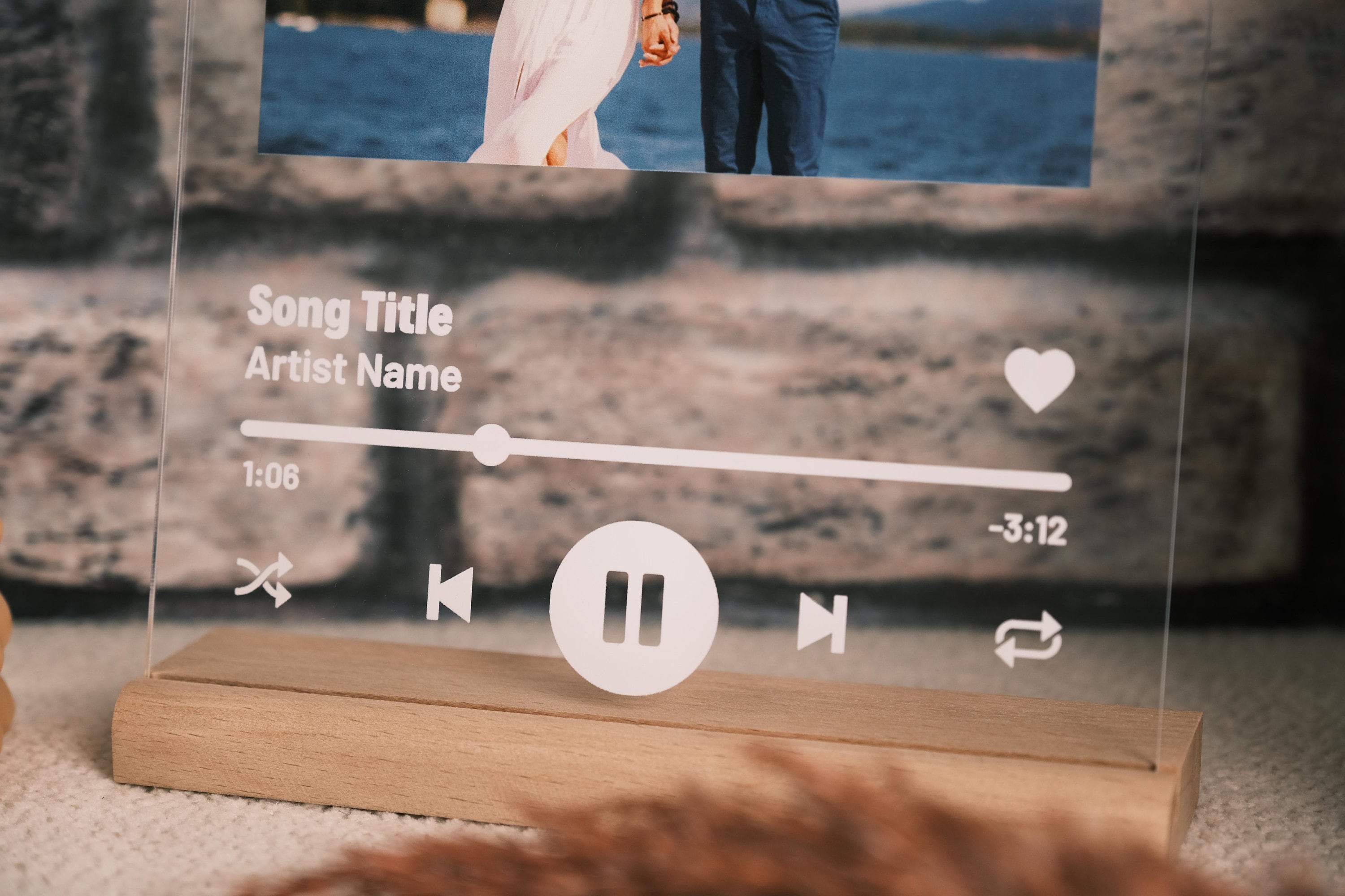 Song Plaque Valentines Day Gift Song Plaque Custom Birthday Gift ...