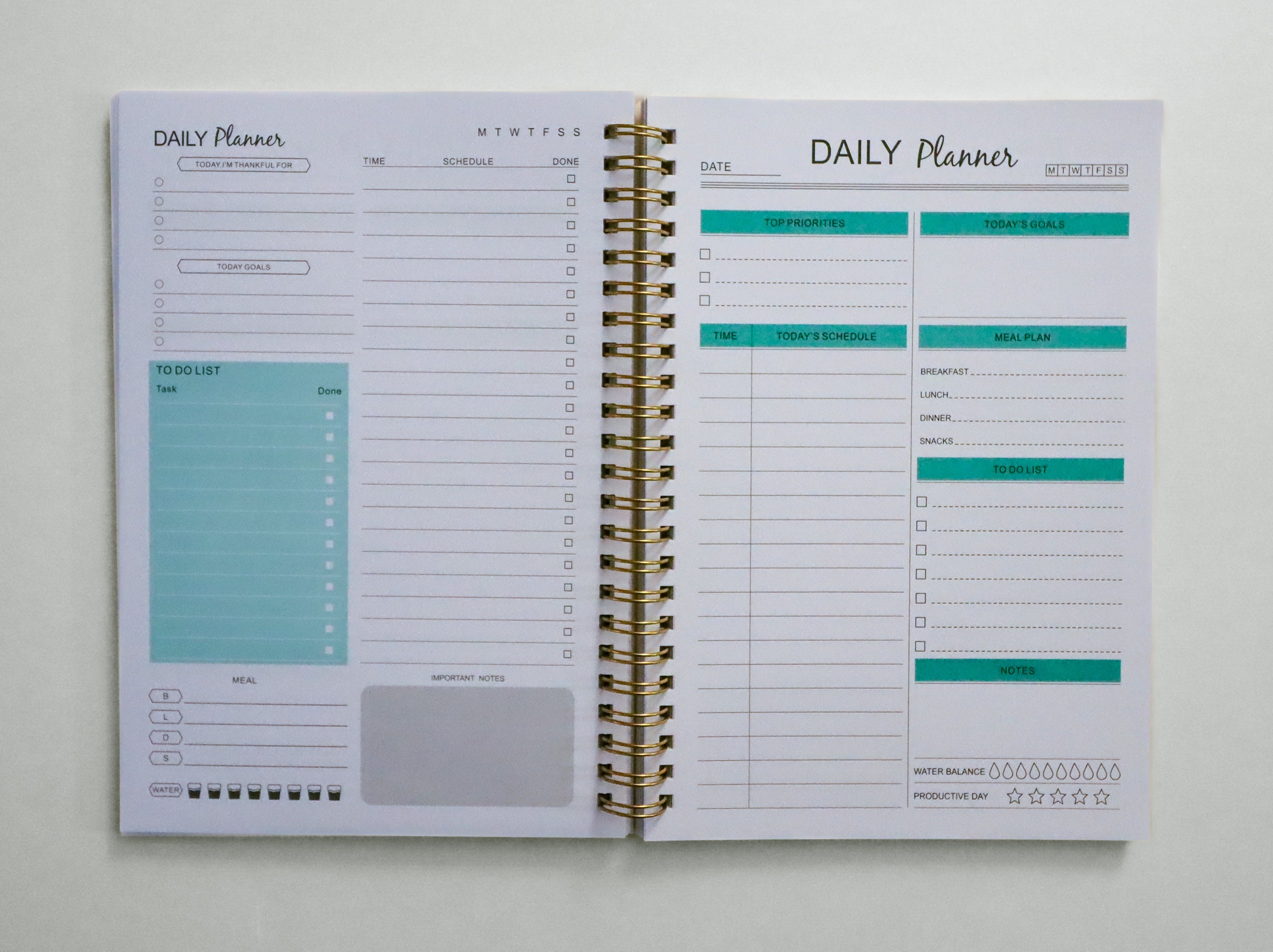 The New Daily Planner/notebook With Touch Screen Stylus Pen - Etsy UK