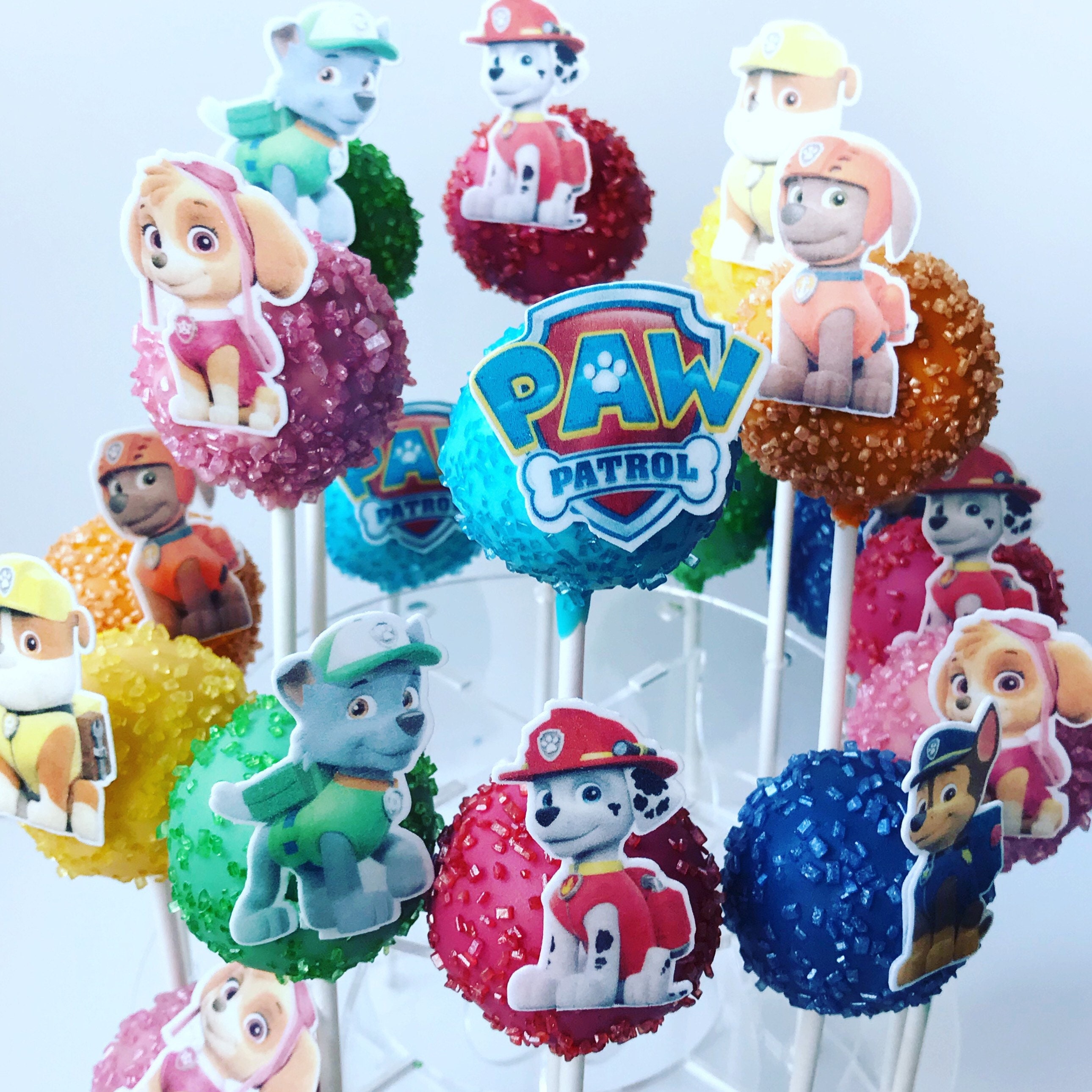 Paw Patrol Cake Pops
