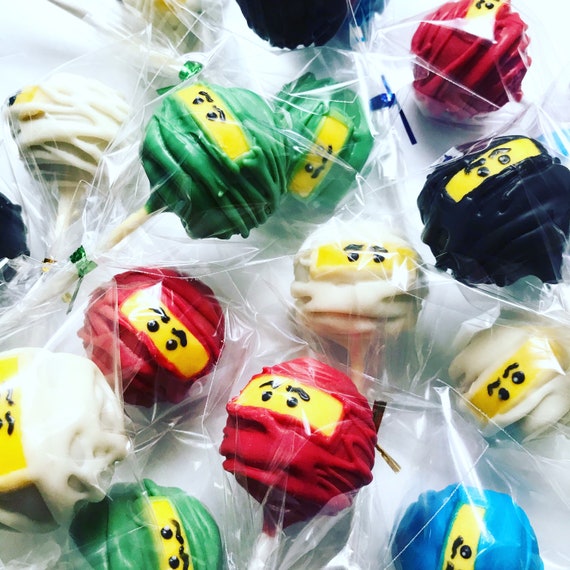Lego Ninjago Cake Pops | Etsy