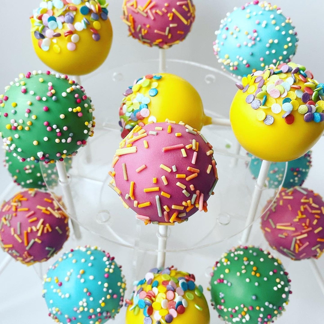 Fun and Colourful Party, Birthday, Celebration Cake Pops - Etsy