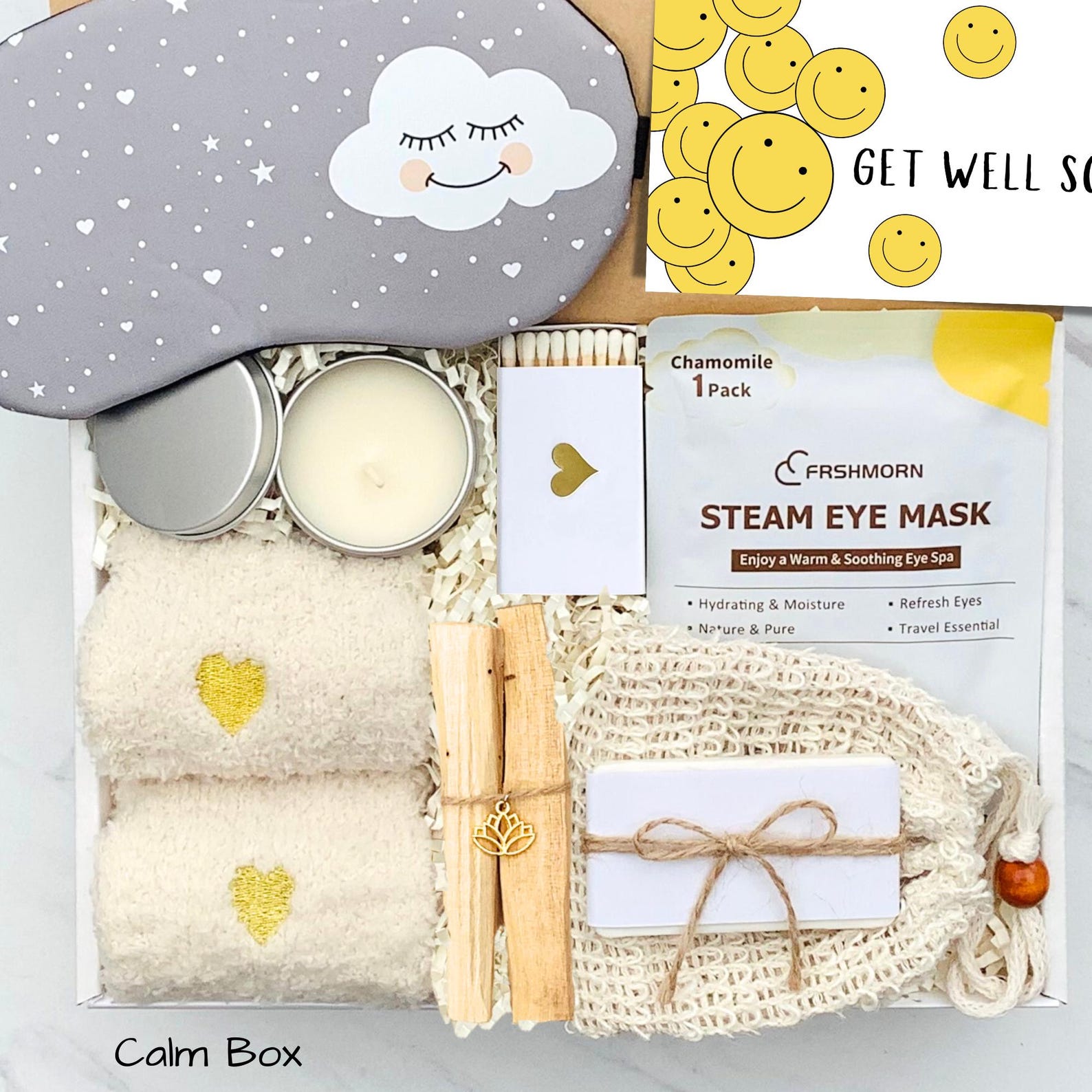 Feel Better Gift Box – Care Package for Her – Sending Healing Vibes ...