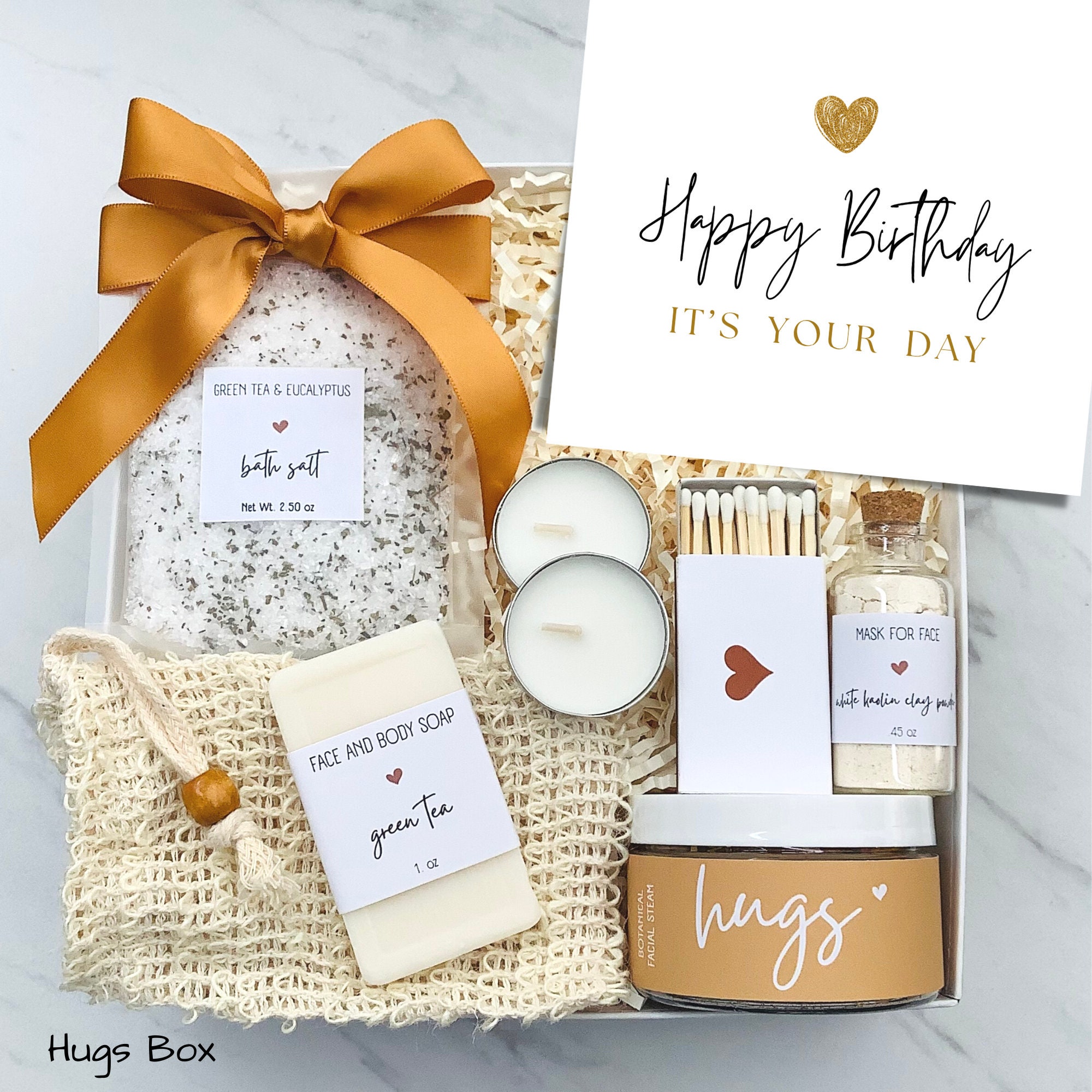 Let's Celebrate Gift Box Happy Birthday Care Package Make a Wish ...