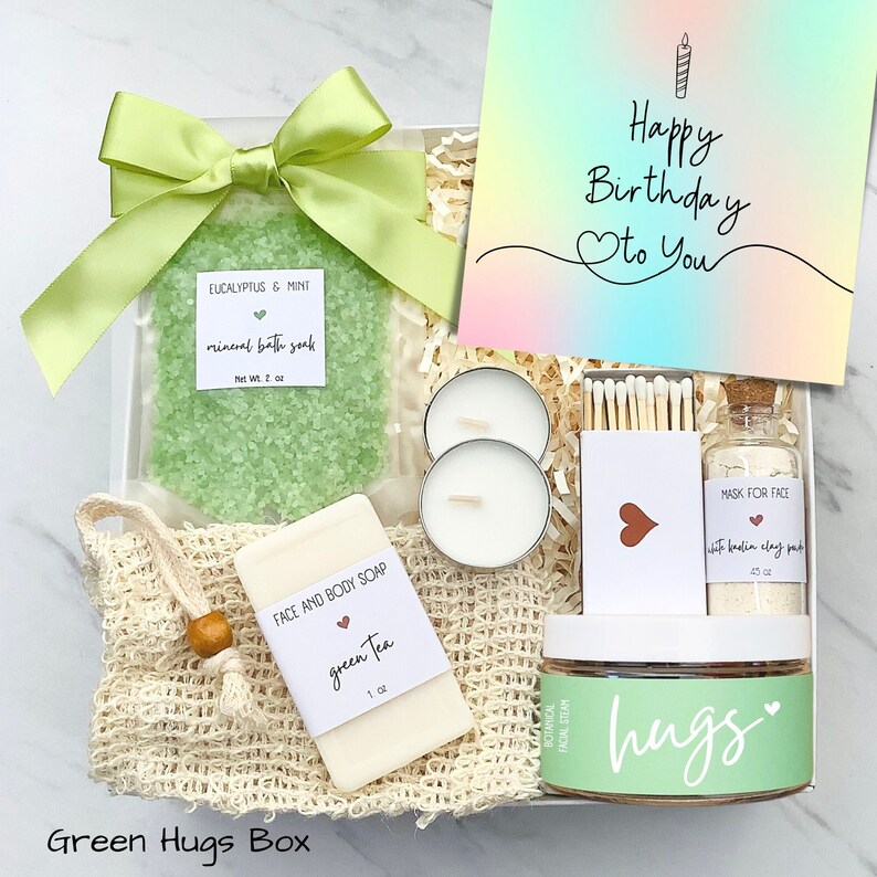 Appreciation Gift Happy Birthday Gift Box Care Package Make a Wish ...
