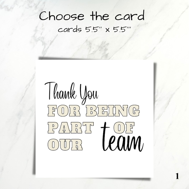 Thank You for Being Part of Our Team Employee Recognition New Employee ...