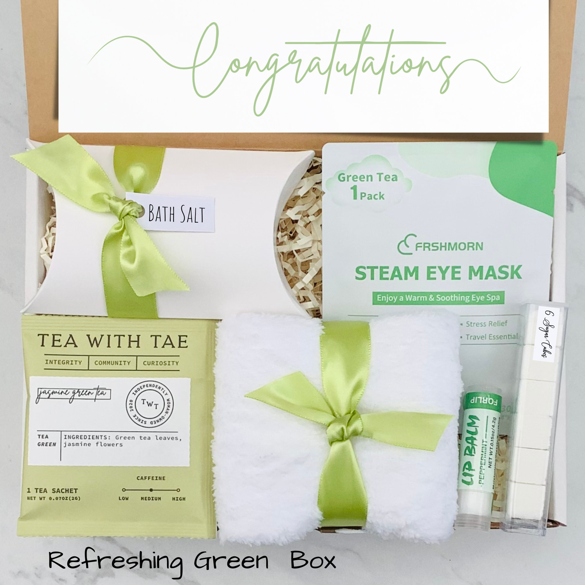 Congratulations Gift Box Personalized Card Good Wishes Gift Box Good ...