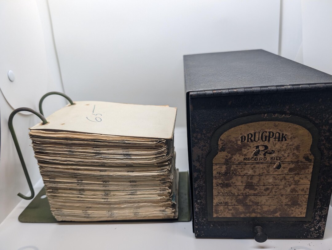 5+ Vintage Prescriptions From 1960s- Doctor Scripts Drug Store RX ...