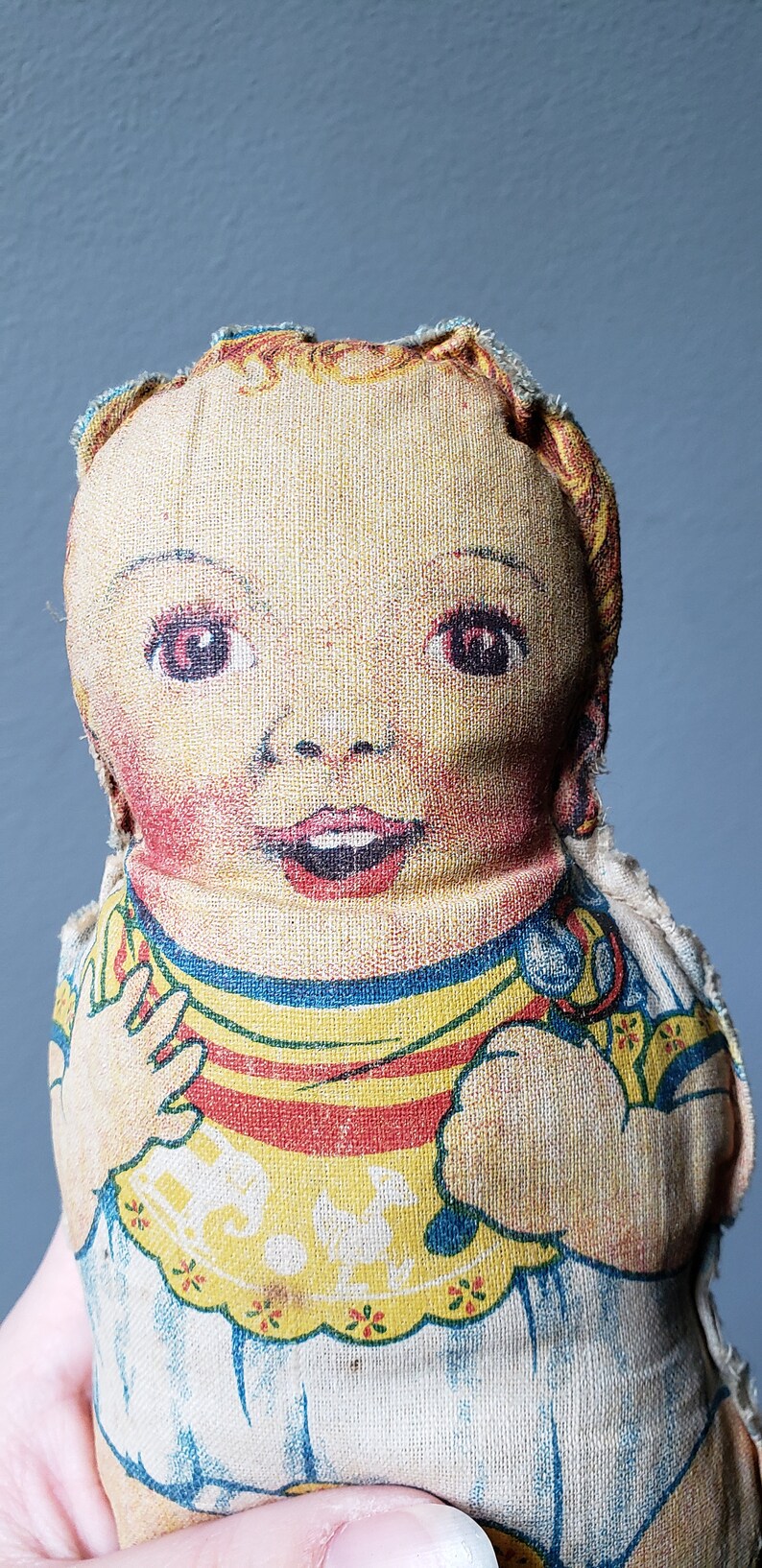 Antique Vintage Creepy Double Sided Doll - Etsy