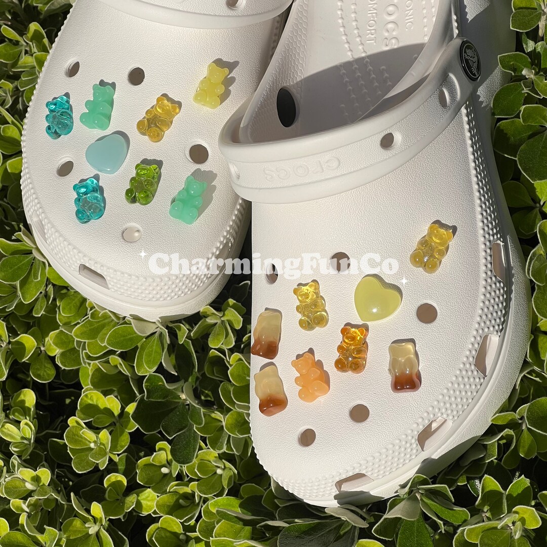 16 Charm Set Cola Gummy Bears Croc Charms Shoe Accessories-clips ...