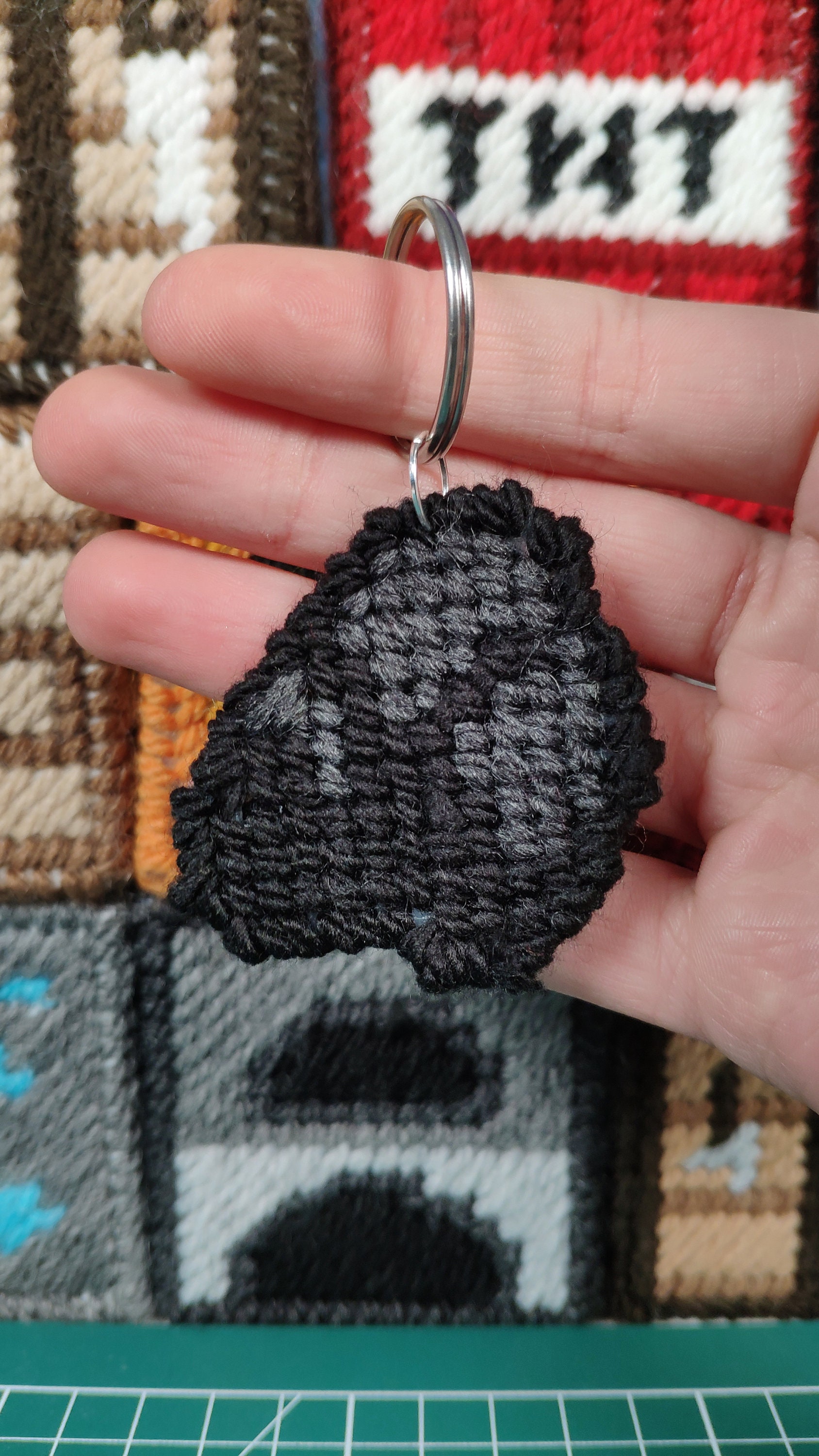 Minecraft Ores Plastic Canvas Pattern, Download Pdf, Gamer Desk Decor ...