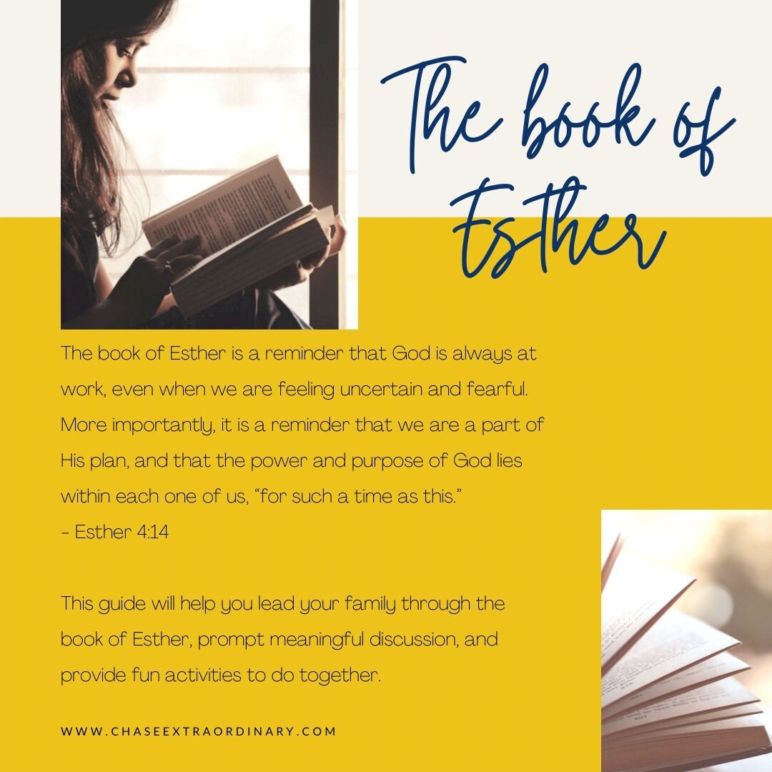 The Book of Esther for Tweens and Teens | Family Bible Study |youth ...