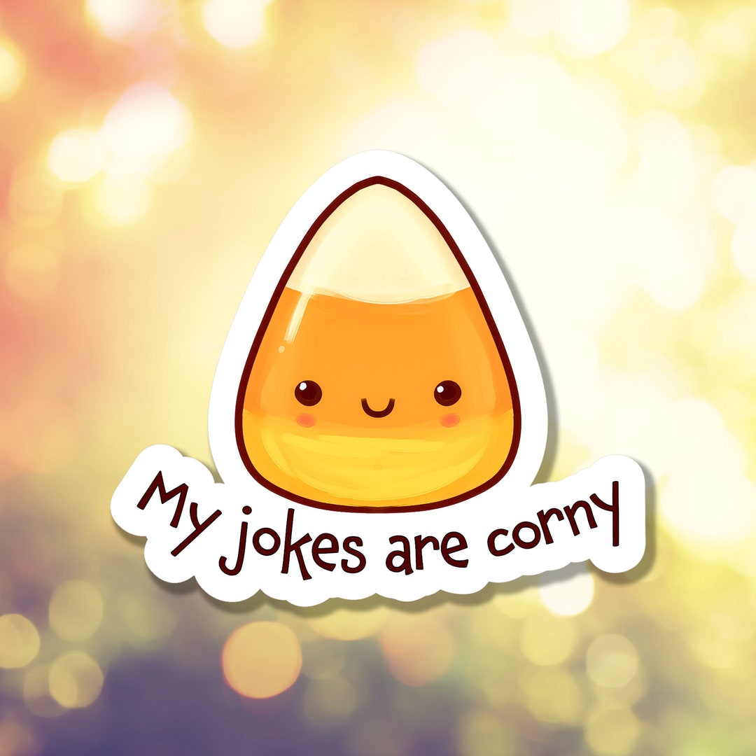Cute Candy Corn Sticker | Halloween Decal| Laptop Water Bottle ...