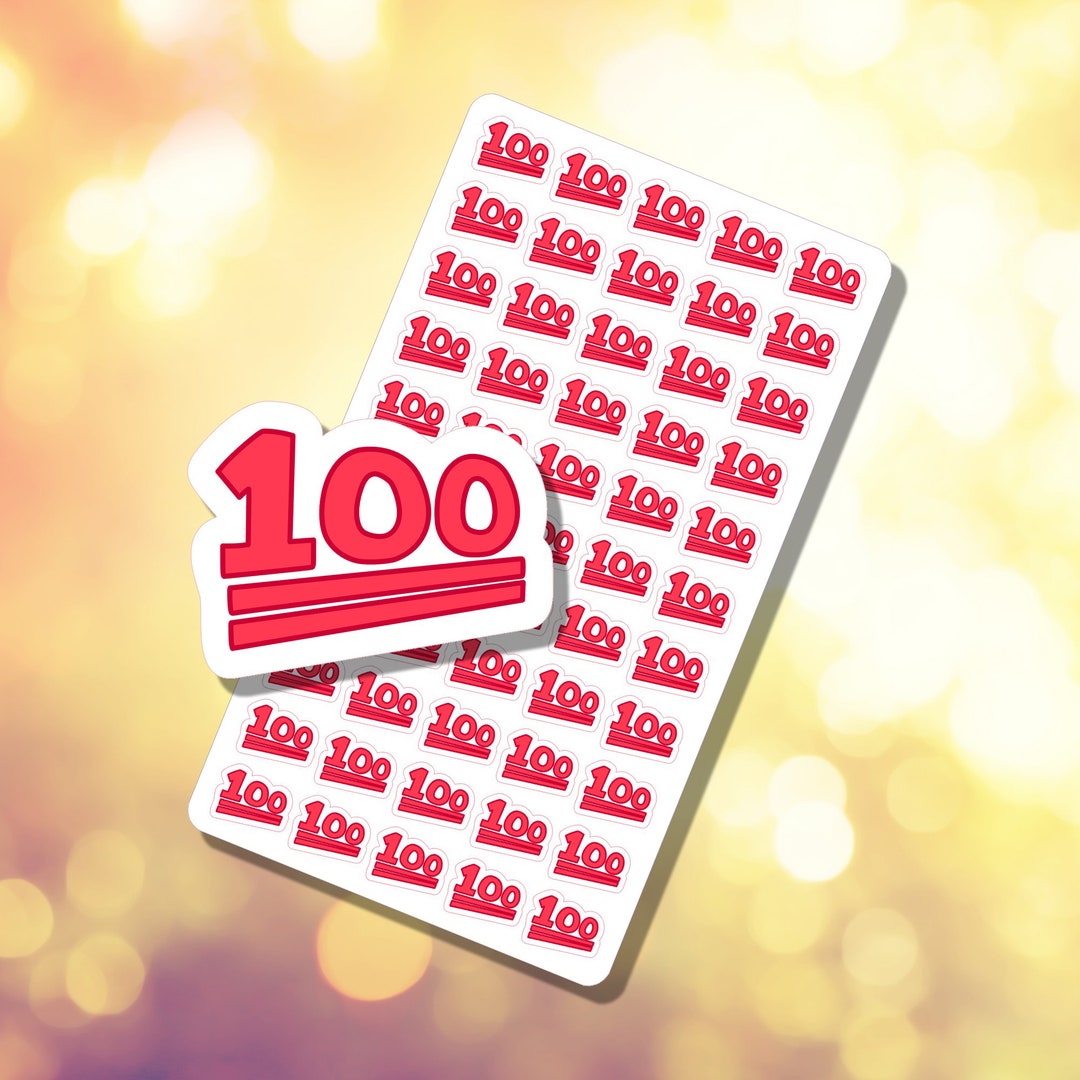 100 Script Sticker Sheet | Planner Stickers | B-0119 | Free Shipping ...