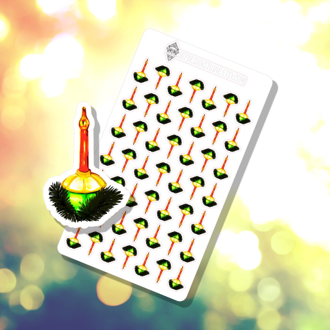 Mini Bubble Light Sticker Sheet | Journaling Planning Stickers | Cute Decorative Stickers | B ...