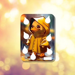 Raincoat Duckling Sticker Savings Challenge | What the Duck | Budgeting ...