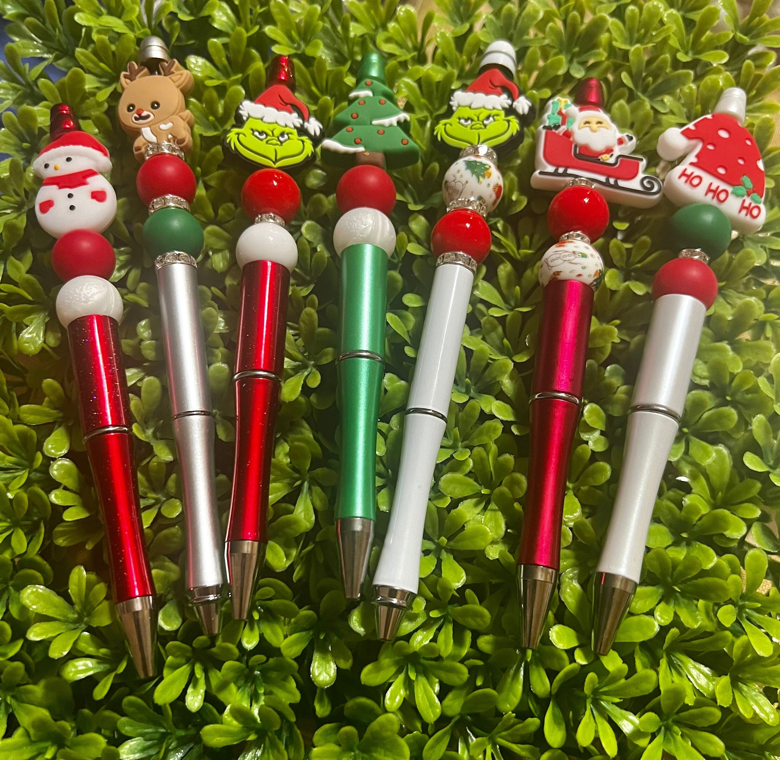 Holiday Pens Grinch Pens Reindeer Pen Cute Holiday Pens - Etsy