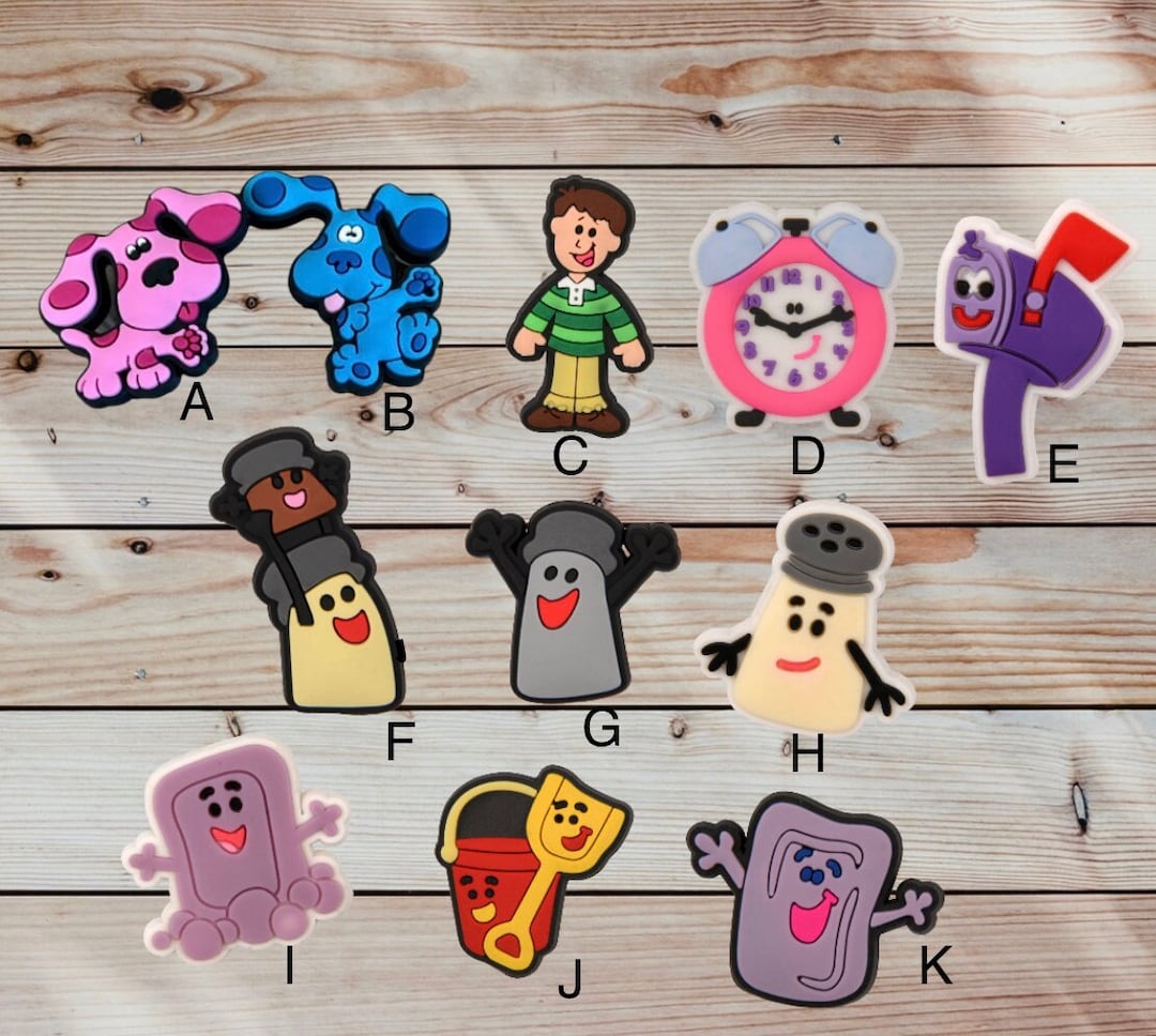 Blues Clues Shoe Charms| Shoe Charms| Toddler Charms| - Etsy