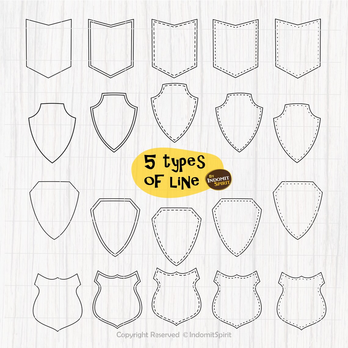 Shield Patch Svg & Png / Shield Label Svg-png / Dotted Outline Svg ...