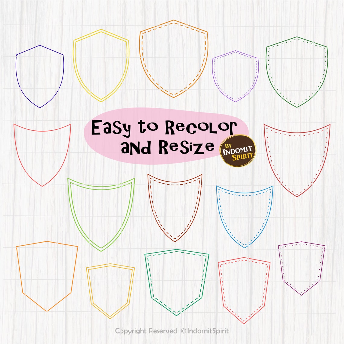 Shield Patch Svg & Png / Shield Label Svg-png / Dotted Outline Svg ...