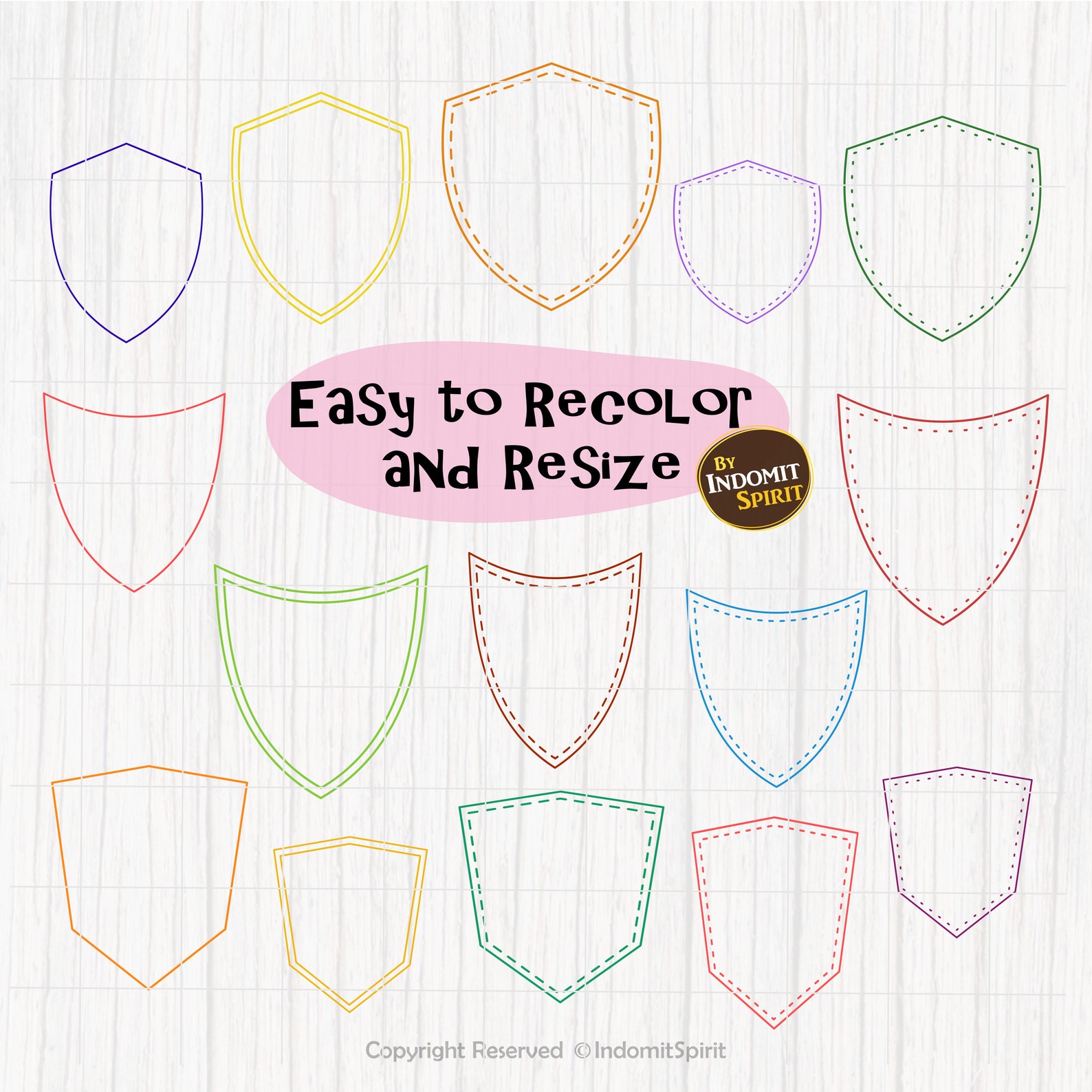 Shield Patch Svg & Png / Shield Label Svg-png / Dotted Outline Svg ...