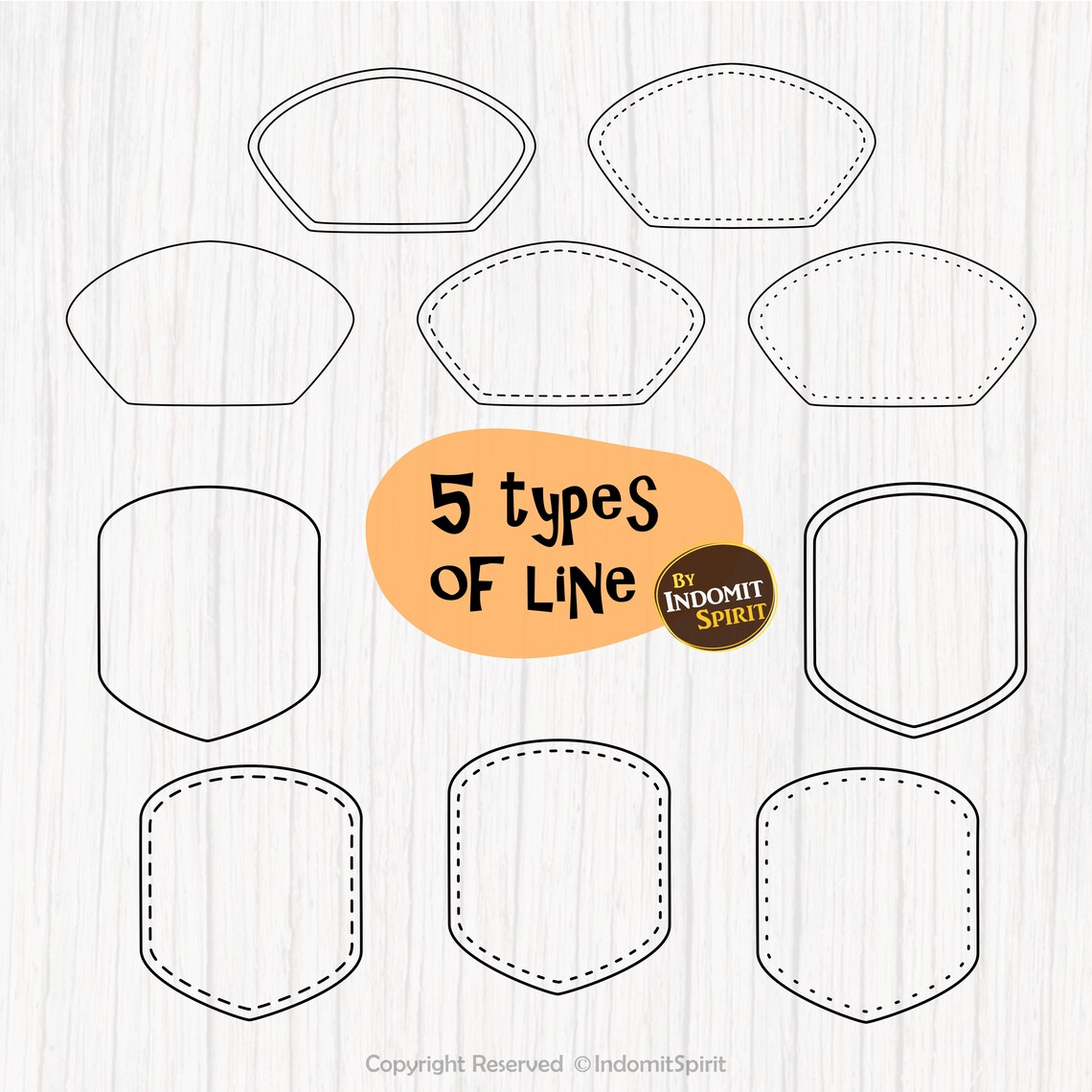 Patch Svg & Png /dotted Outline Svg / Patches Rounded Corners / Patches ...