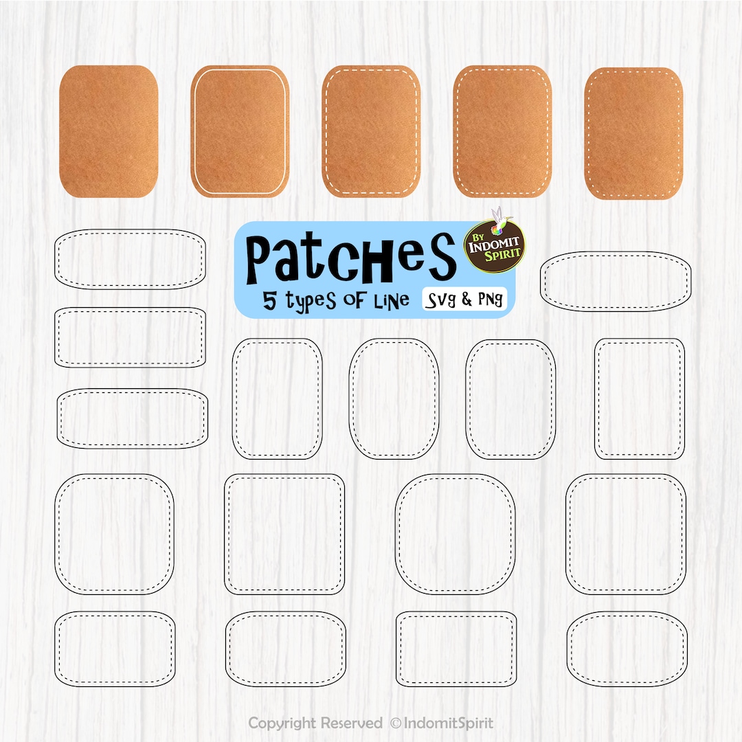Patch Svg Png / Dotted Outline Svg / Square Patches Rounded Corners ...