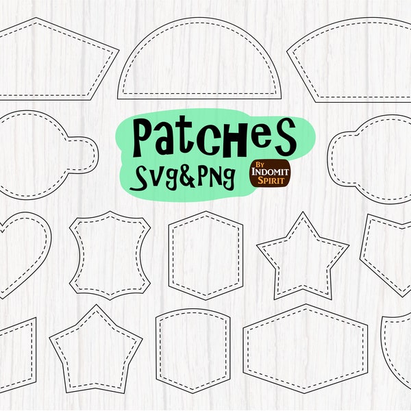 Hat Patch Template Laser Cut File - Etsy