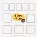 Dotted Outline Patch SVG PNG Bundle (digital Download) - Etsy