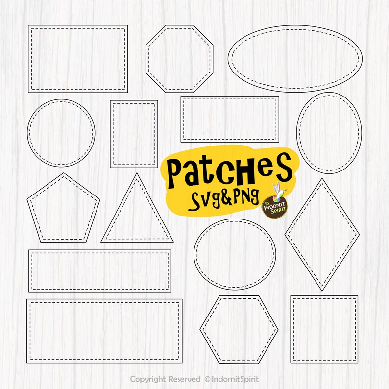 Patch Svg Png / Dotted Outline Svg / Patches Leather Png / Hat Patches ...