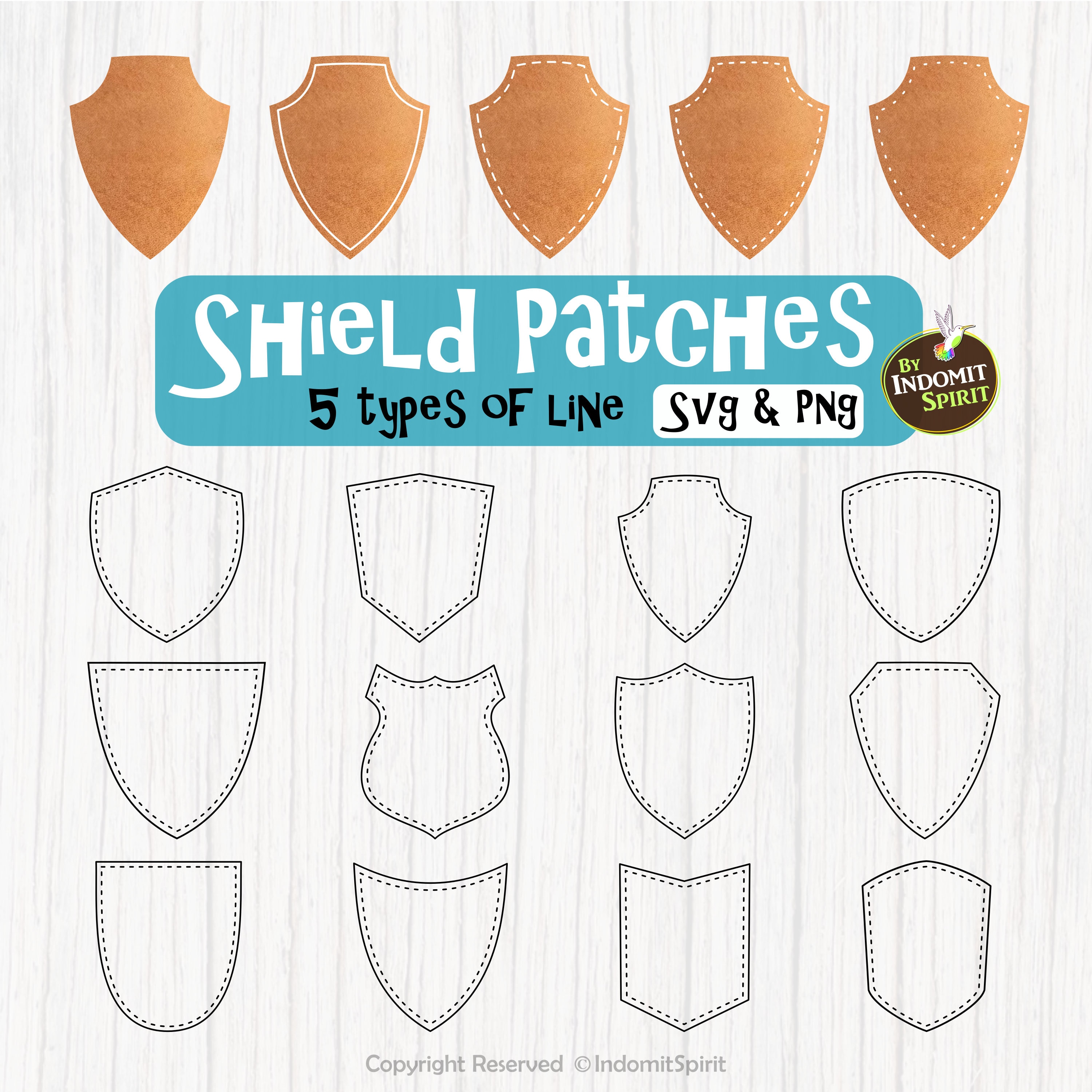 Shield Patch Svg & Png / Shield Label Svg-png / Dotted Outline Svg ...