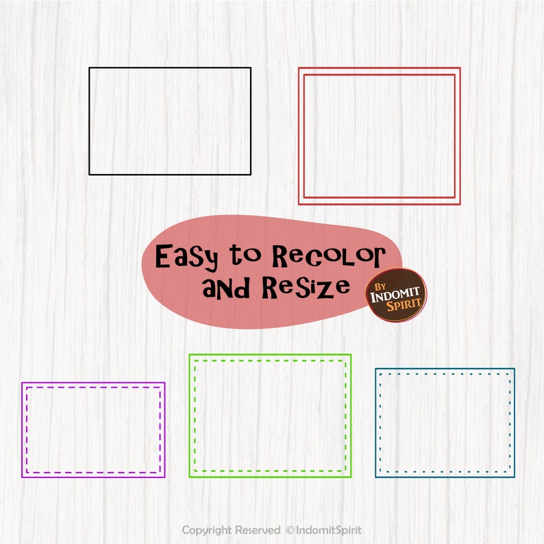 Patch Svg /dotted Outline Svg /square Patches Straight Corners ...