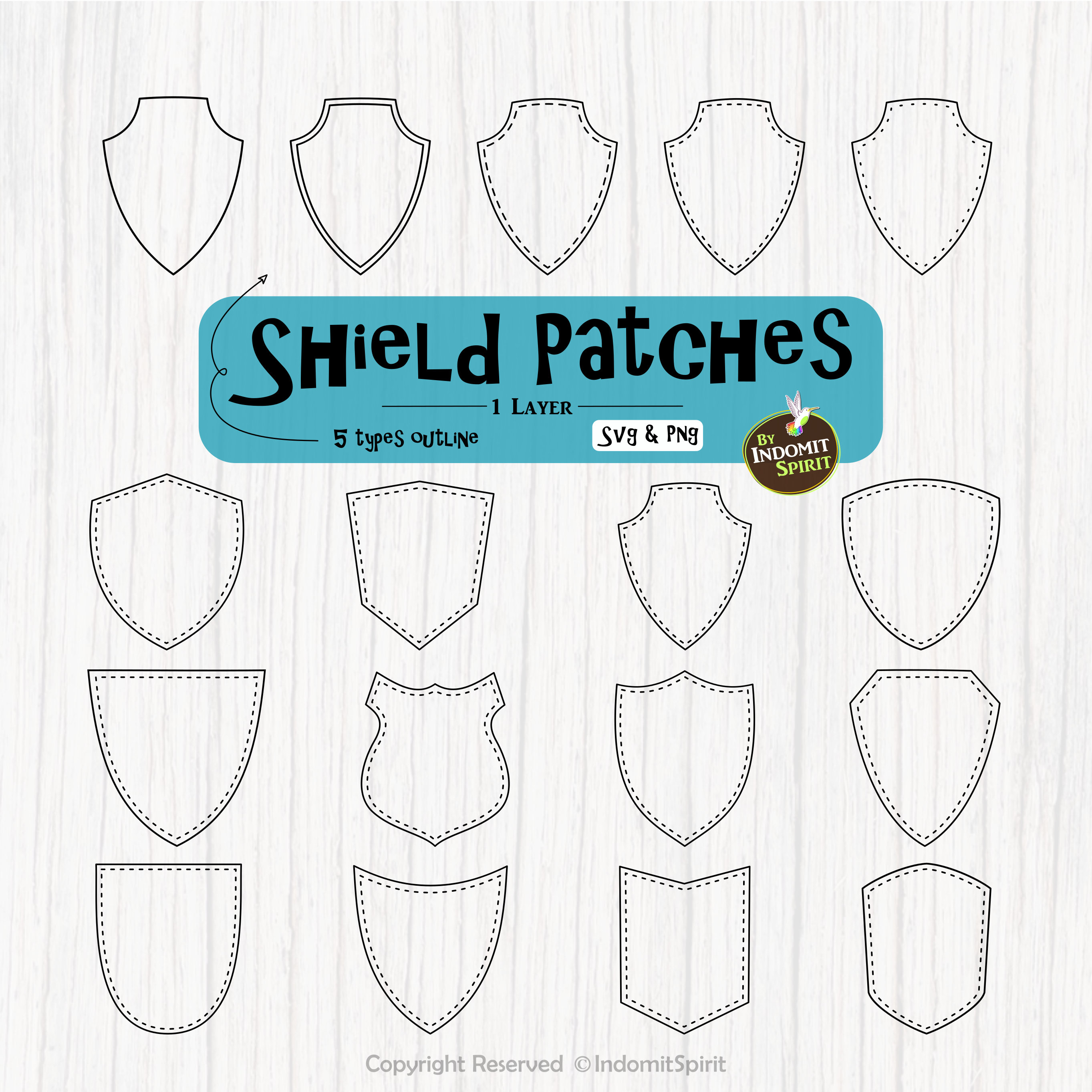Shield Patch Svg & Png / Shield Label Svg-png / Dotted Outline Svg ...