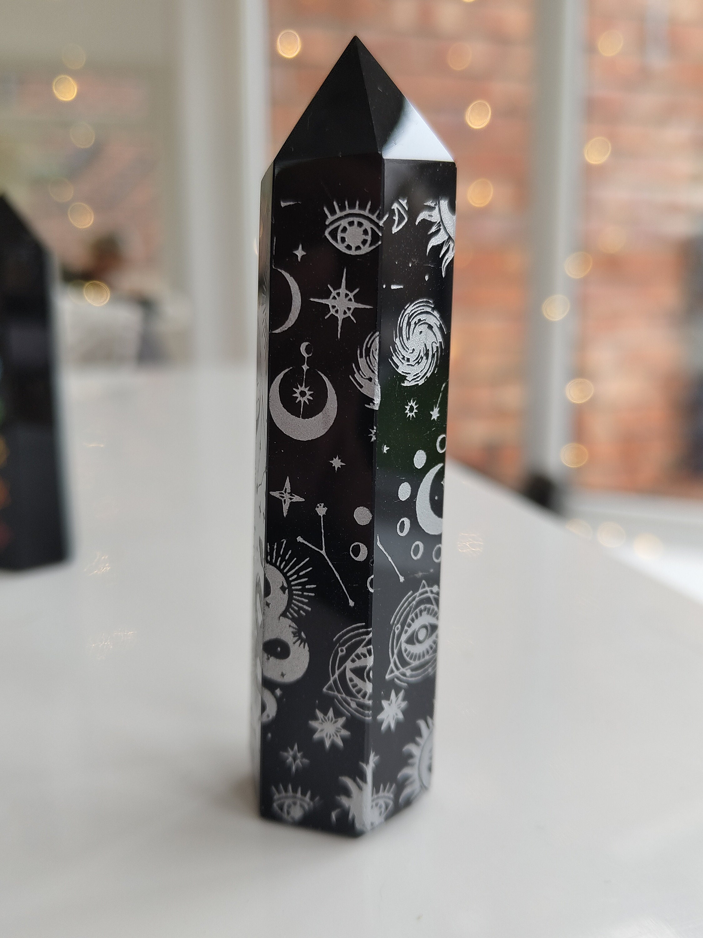 Obsidian Towers, Chakra, Moon Cycle, - Etsy