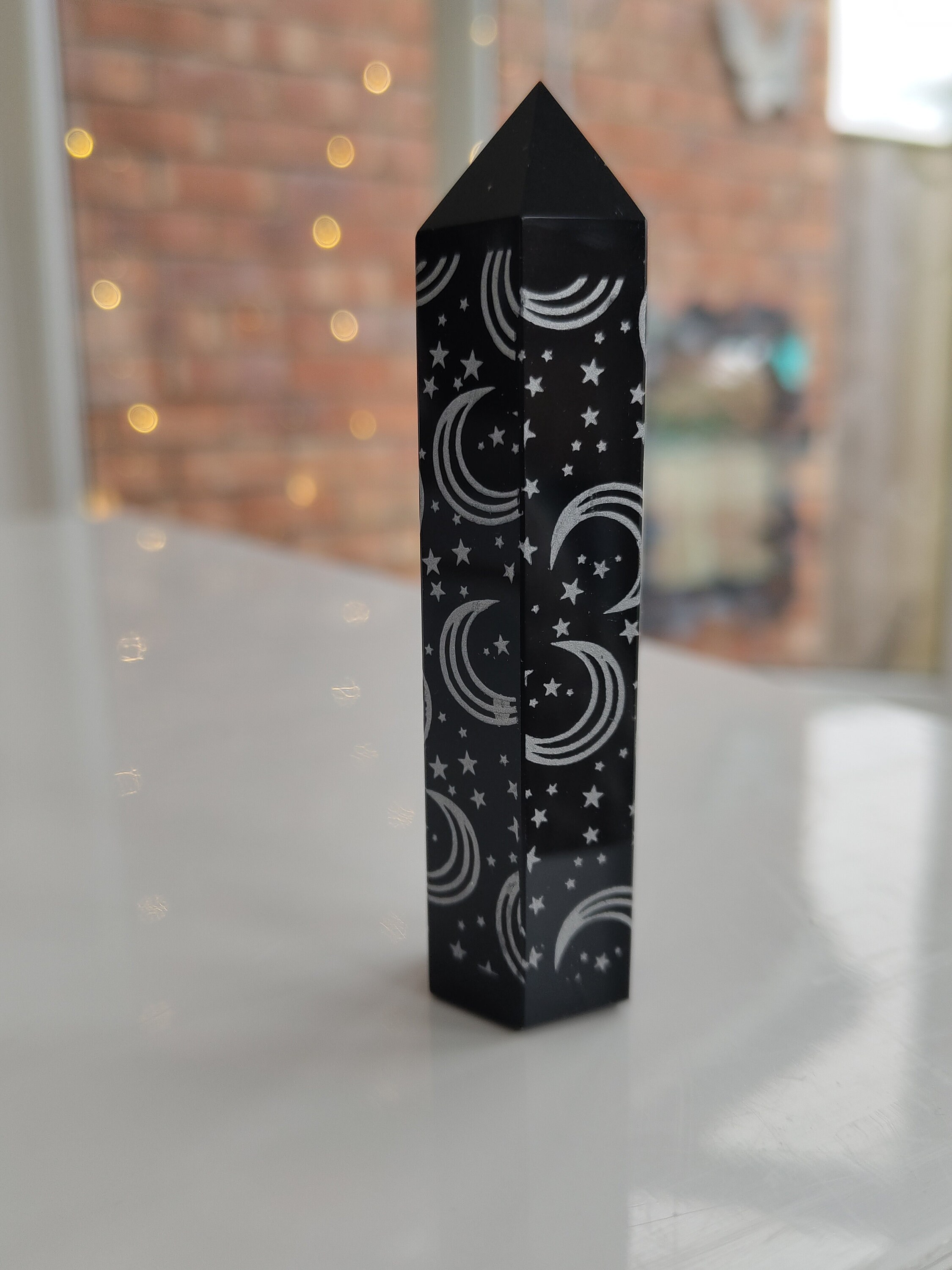 Obsidian Towers, Chakra, Moon Cycle, - Etsy