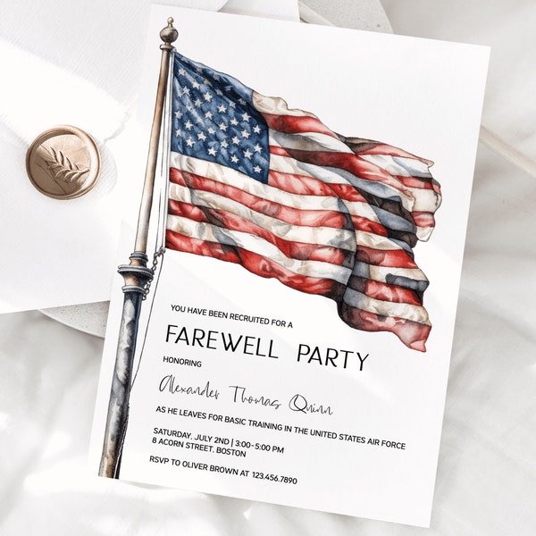 Farewell Party Military - Etsy