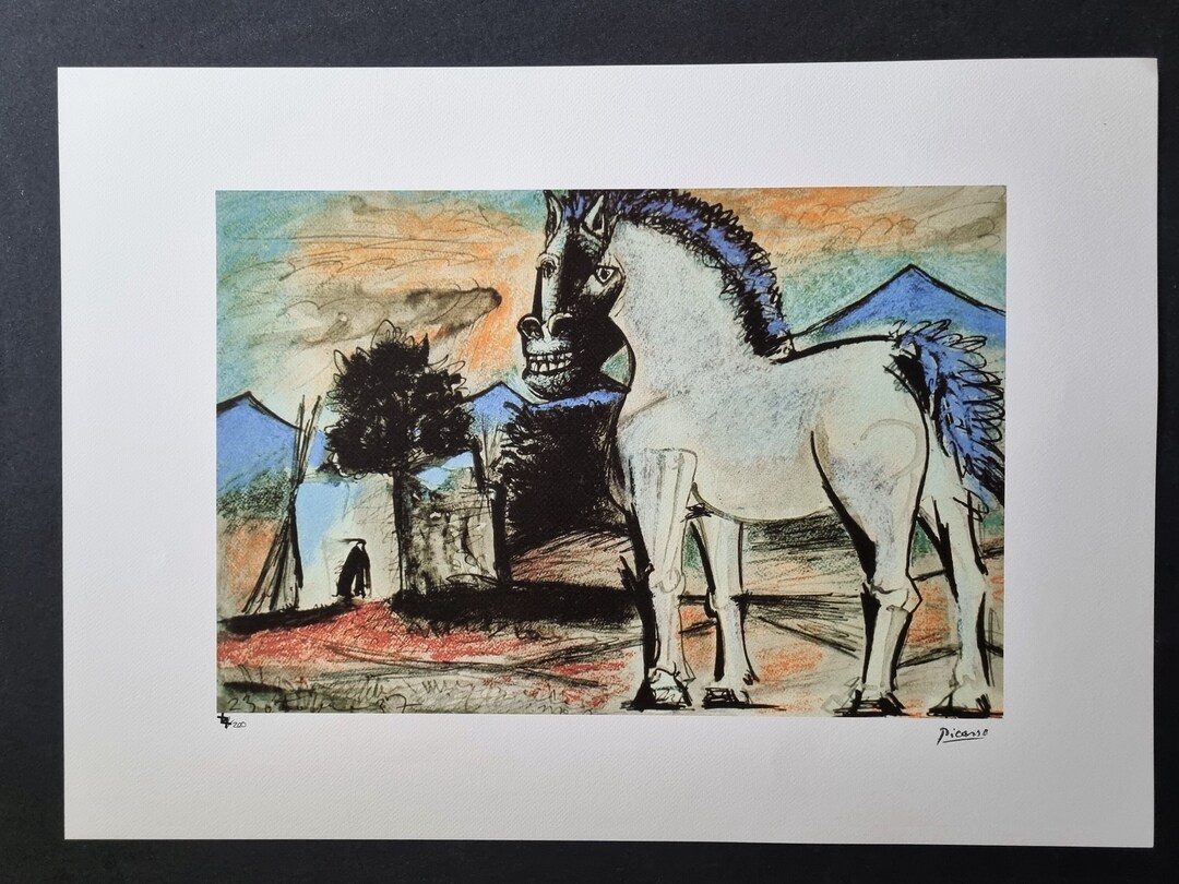 Pablo Picasso Lithographic Edition Reproduced in 200 Copies Numbered in ...